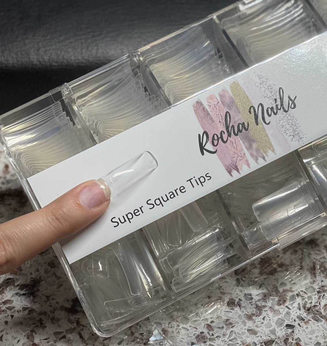 Super Square Tips – Rocha Nails